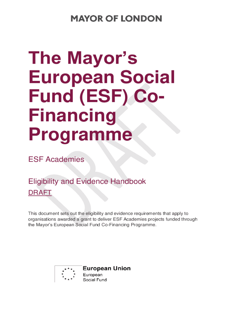 Fillable Online esf match funded employment project agreement Fax Email ...