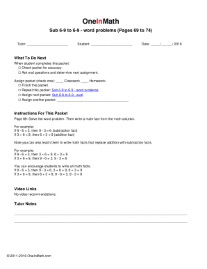 Fillable Online Math Worksheets and Videos - Free & Printable Fax Email ...