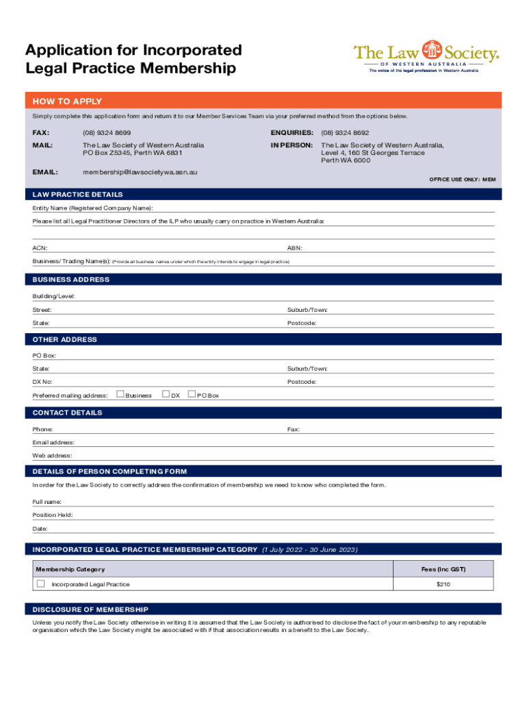 Fillable Online Simply complete this application form and return it to ...