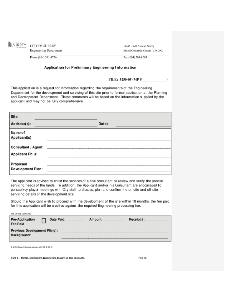 Fillable Online General Information Guides - Engineering Department Fax ...