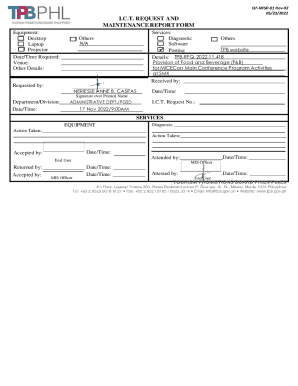 Fillable Online QF-MISD-01 Rev-02 Fax Email Print - pdfFiller