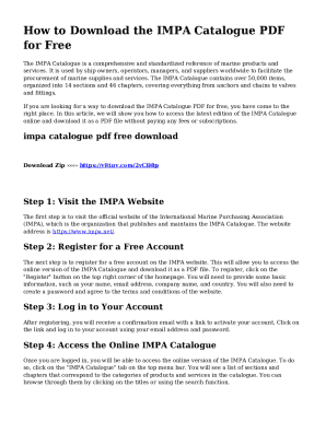 Fillable Online Impa Catalogue Download Pdf - Fill Online, Printable ...