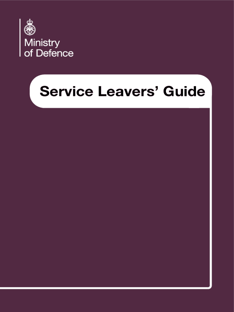 Fillable Online Step-by-step guide for service leavers Fax Email Print ...