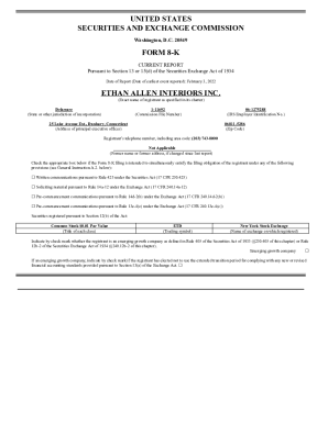 Fillable Online and its wholly owned subsidiary, Ethan Allen Global ...