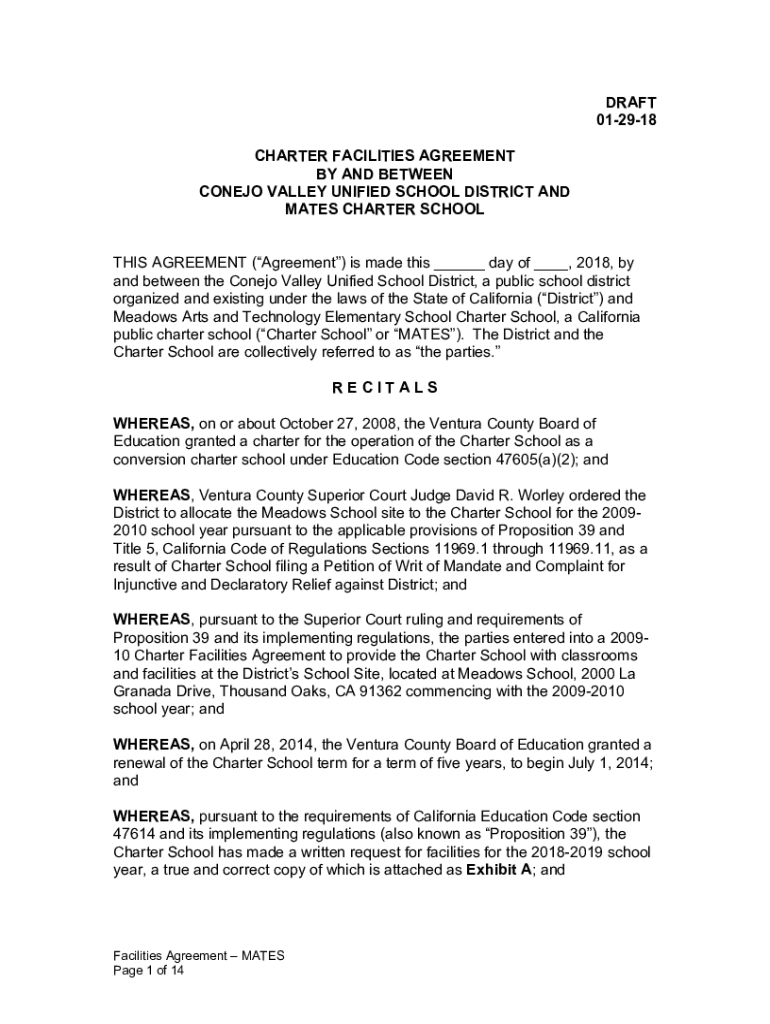 Fillable Online MATES Long-Term Facilities Agreement 18-19 through 20 ...