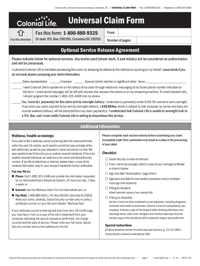 Fillable Online Colonial Life - Crunchbase Company Profile & Funding ...