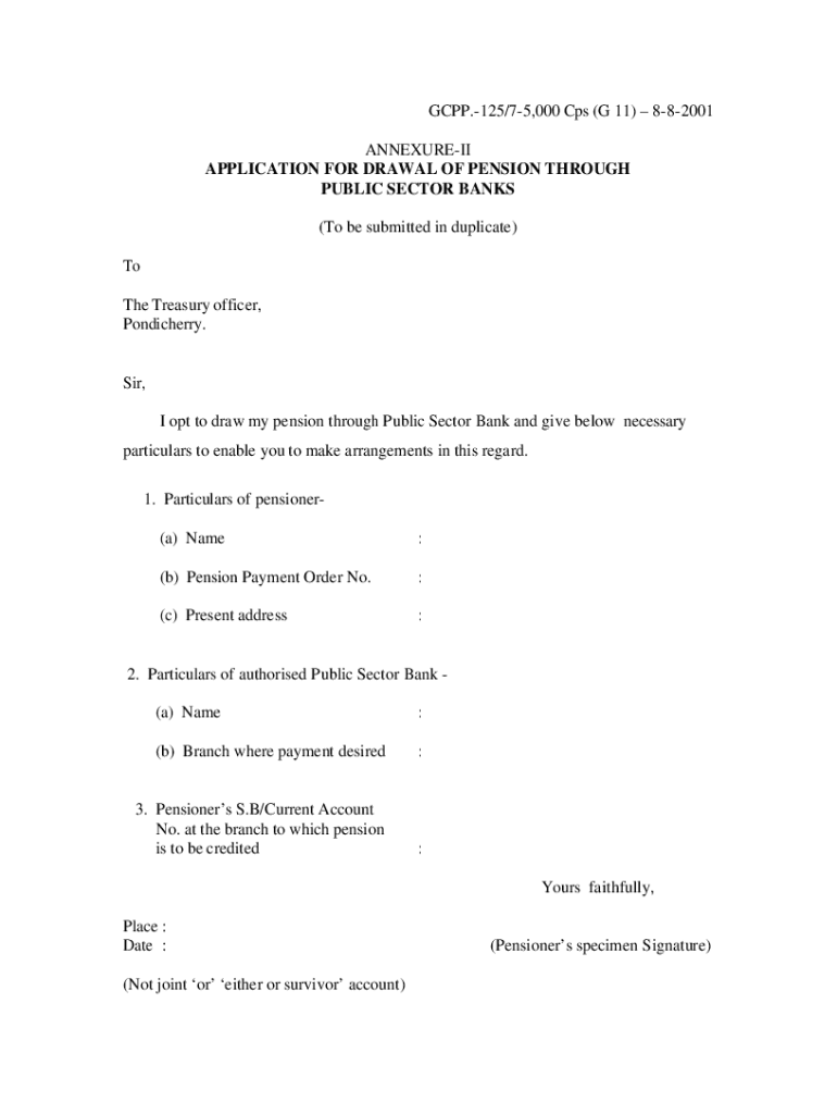 Fillable Online pension-form Fax Email Print - pdfFiller