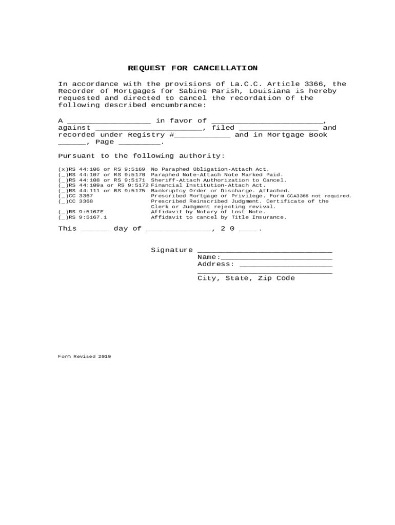 request-for-cancellation.pdf Doc Template | pdfFiller