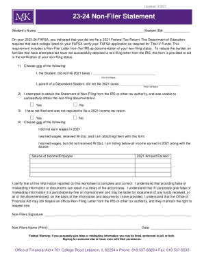 Fillable Online How to Request IRS Verification of Non-filing Letter ...