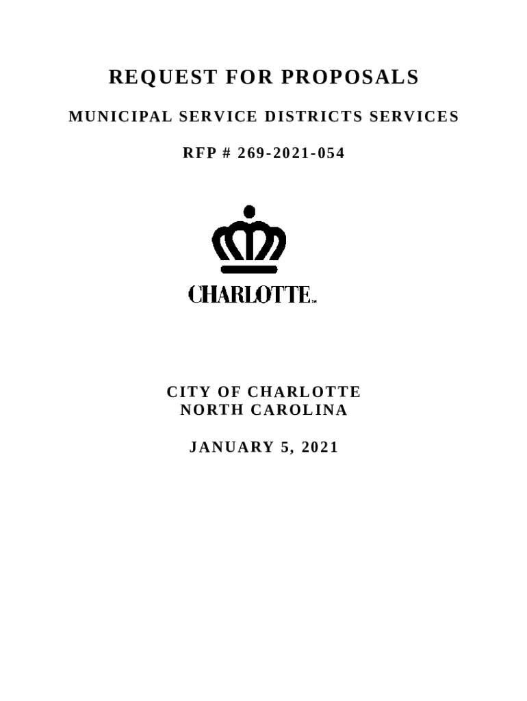 request for proposals for a municipal service review and ... Doc ...