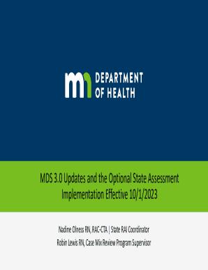 Fillable Online Minnesota Case Mix Review Program - MN Dept. of Health ...