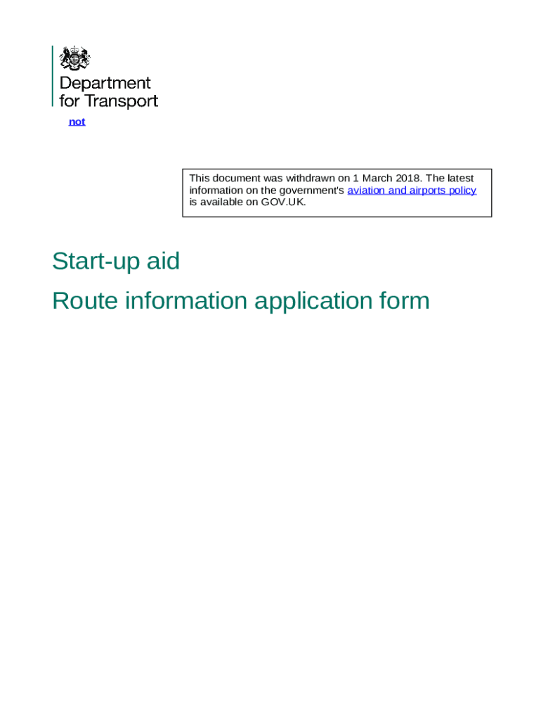 Start-up aid application Doc Template | pdfFiller