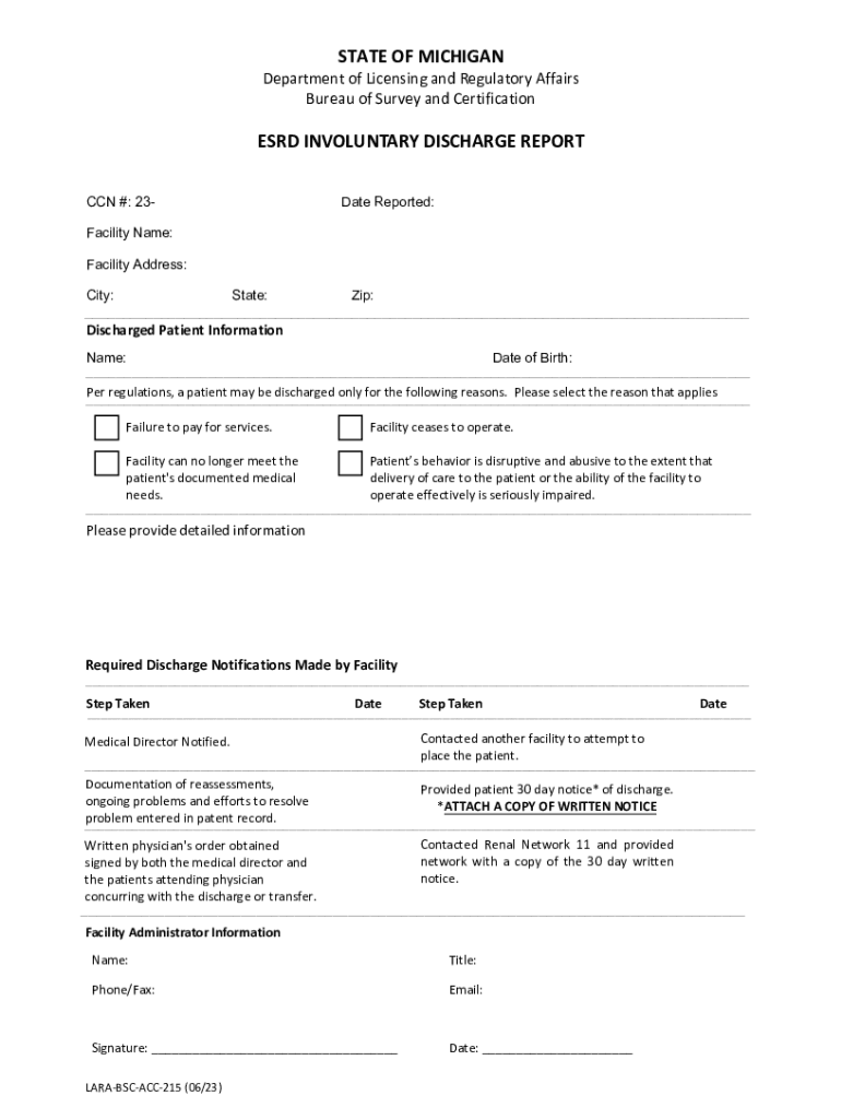 Fillable Online End Stage Renal Disease (ESRD)/Dialysis Centers Fax Email Print - pdfFiller
