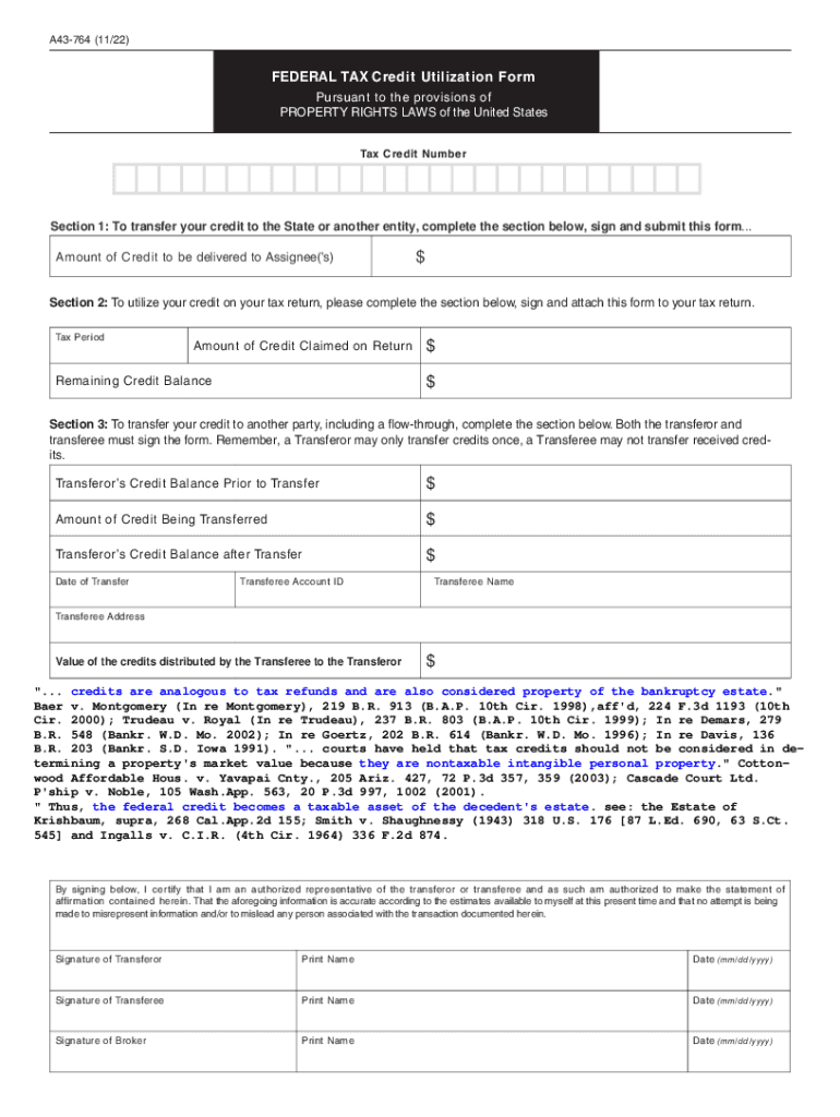 Fillable Online Ut credit claim Fax Email Print - pdfFiller