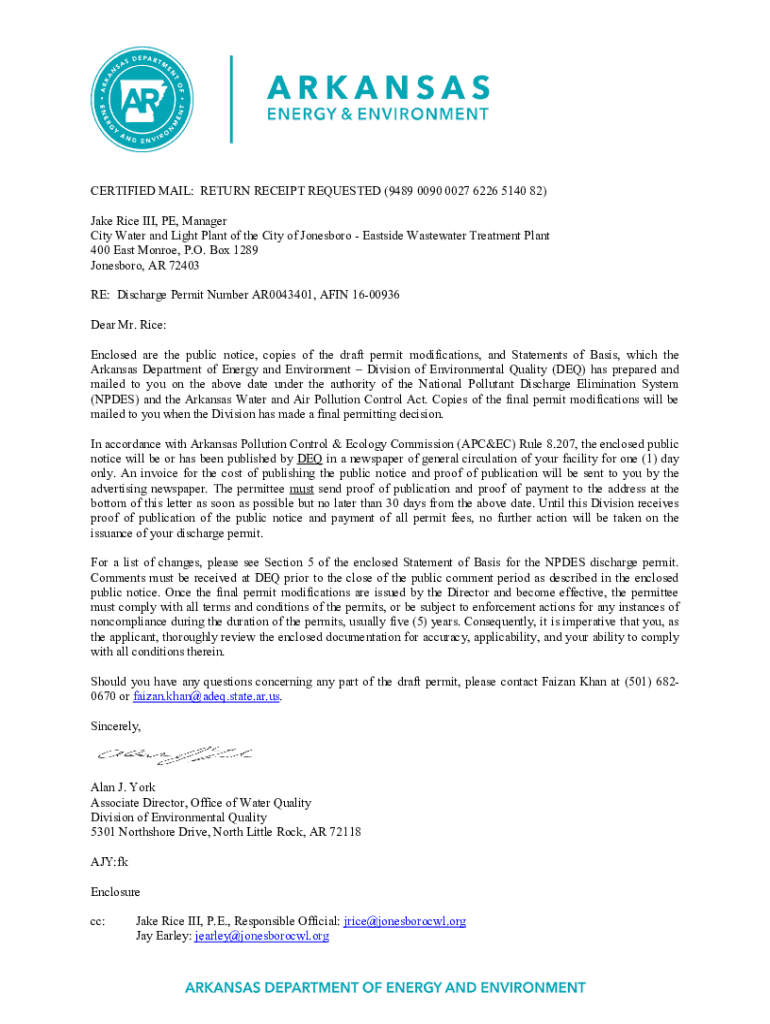 Fillable Online Jake Rice - General Manager - CITY WATER & LIGHT ...