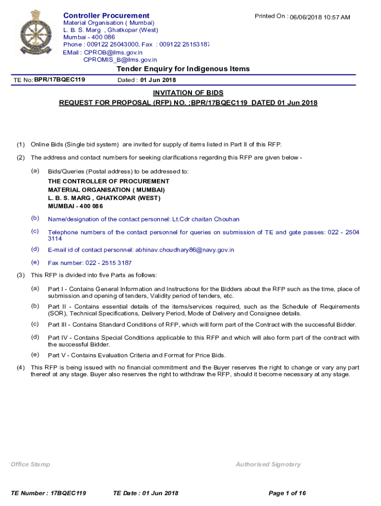 Fillable Online E-T Tendering procedure Fax Email Print - pdfFiller