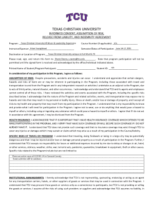 Fillable Online tcu forms Fax Email Print - pdfFiller