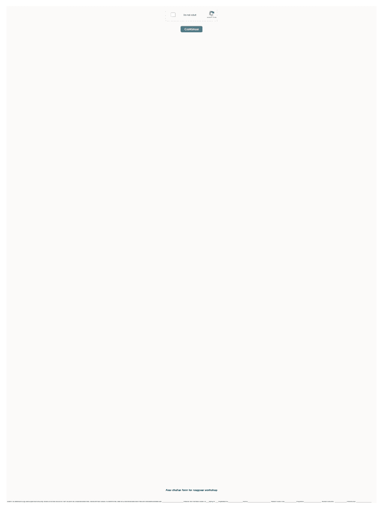 Fillable Online Aiou challan form for reappear workshop. Aiou challan ...