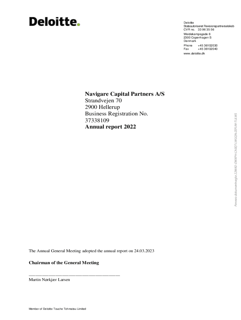 Fillable Online Deloitte - Detailed information Fax Email Print - pdfFiller