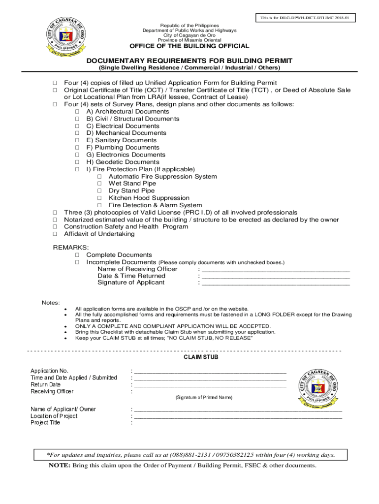 Fillable Online DPWH TO... - Department of Public Works and Highways ...