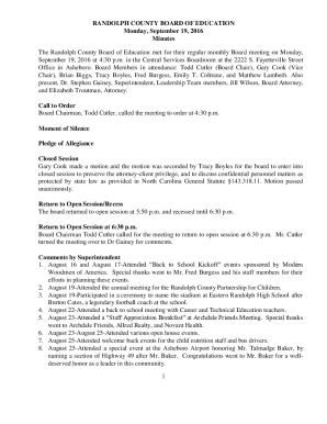 Fillable Online Randolph County School System issues more than ... Fax Email Print - pdfFiller