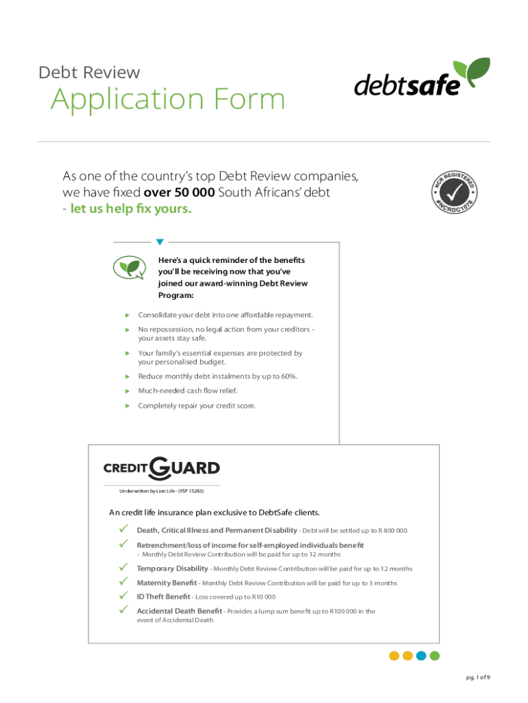 Fillable Online Choosing the Right Debt Review Company to Help You Fax ...