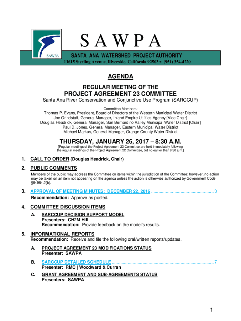 Fillable Online Fillable Online sawpa 11615 Sterling Avenue, Riverside ... Fax Email Print ...