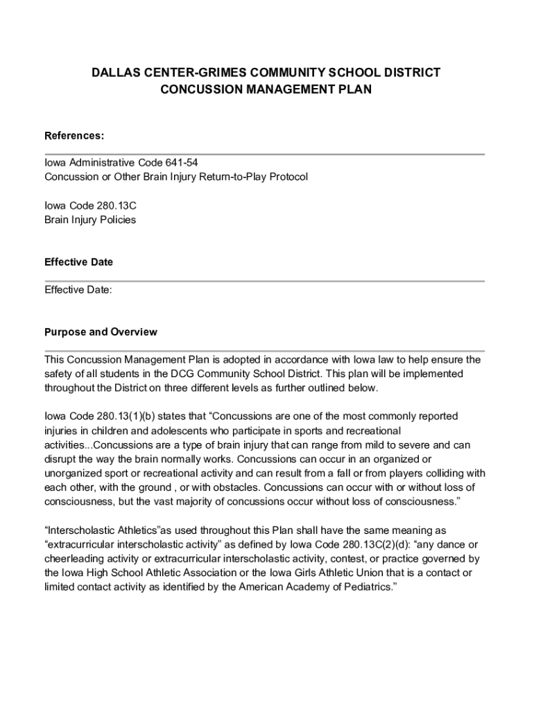 Fillable Online DCG-Concussion-Protocol.pdf Fax Email Print - pdfFiller