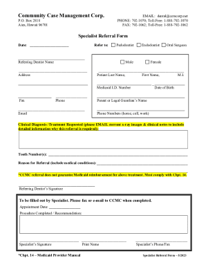 Fillable Online Community Case Management Corp. Fax Email Print - pdfFiller