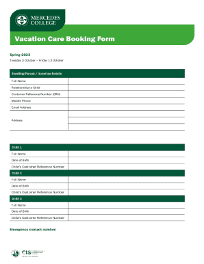 Fillable Online Accessing My Customer Reference Number for the Child ...