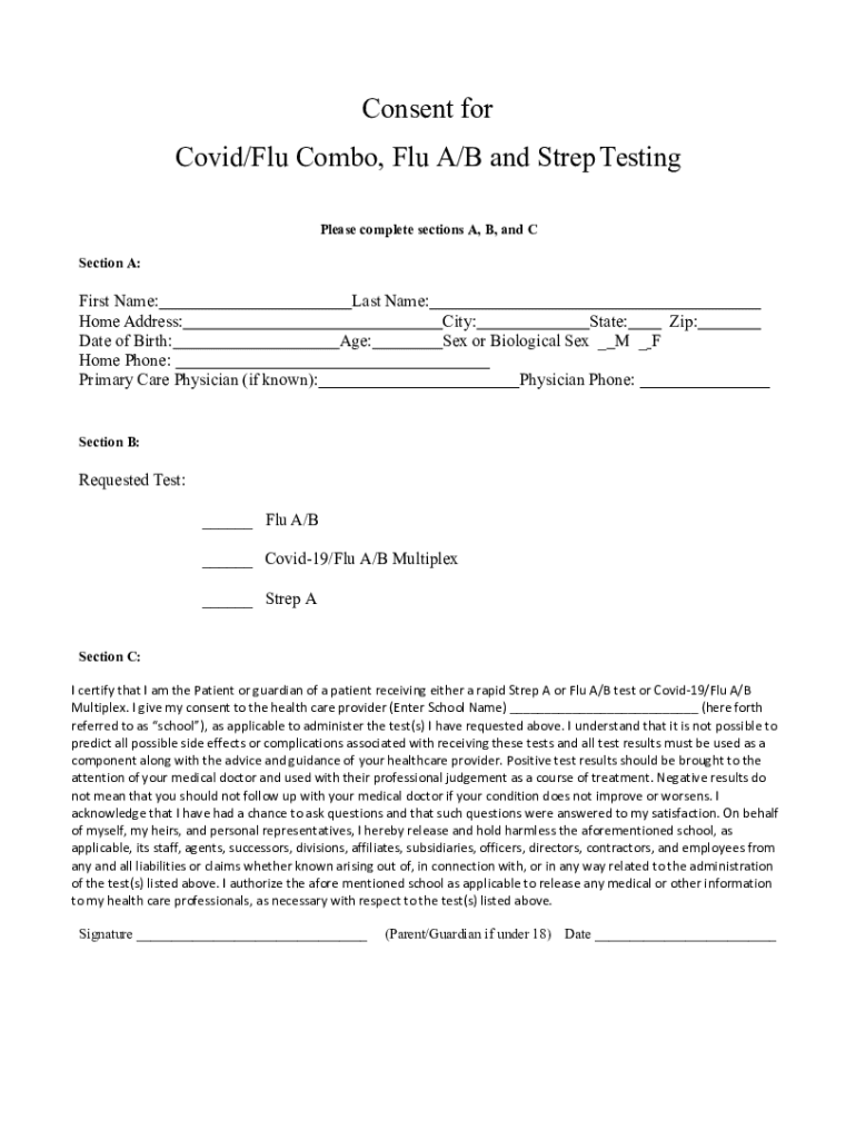 Fillable Online Point-of-Care Testing With Clarity and Confidence Fax ...