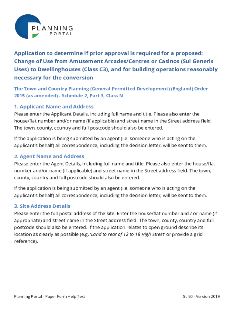 Fillable Online Planning Forms and Guidance Fax Email Print - pdfFiller