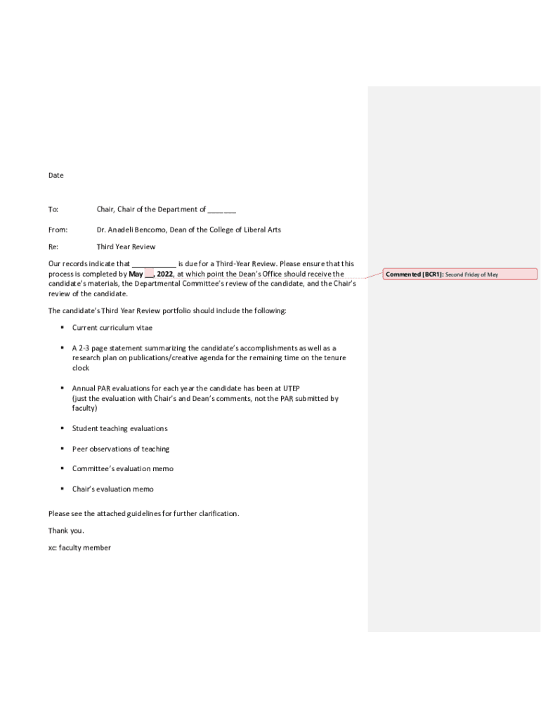 Fillable Online Dr. Anadeli Bencomo, Dean of the College of Liberal ...