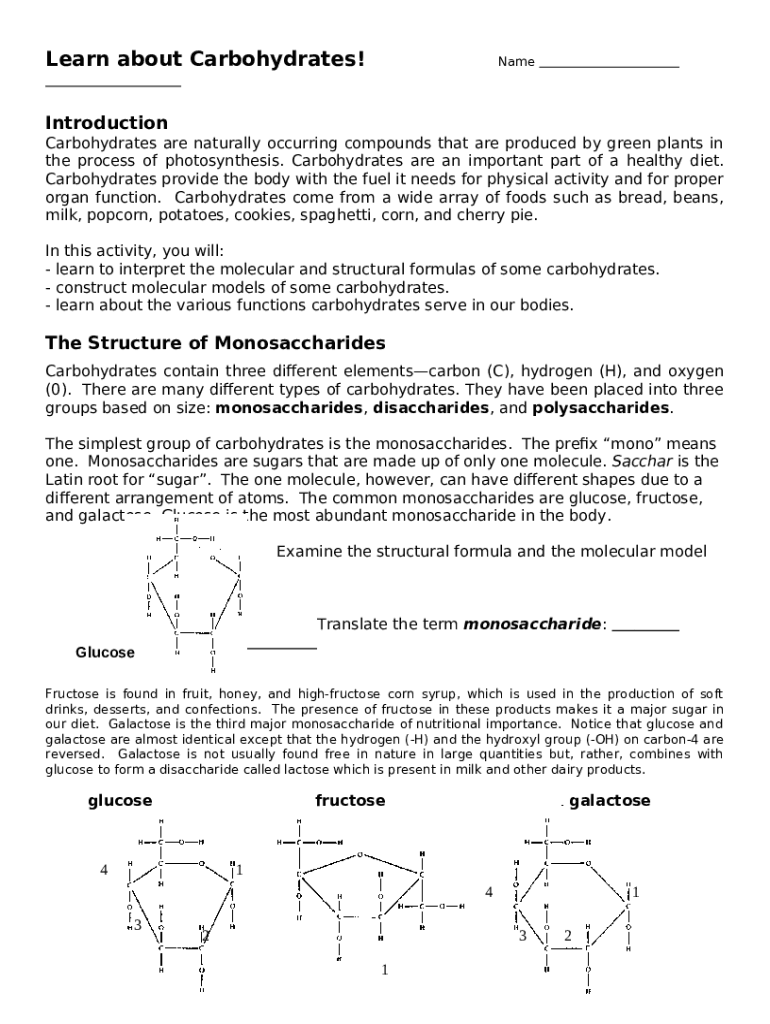 Carbohydrates in plant immunity and plant protection: roles ... Doc ...