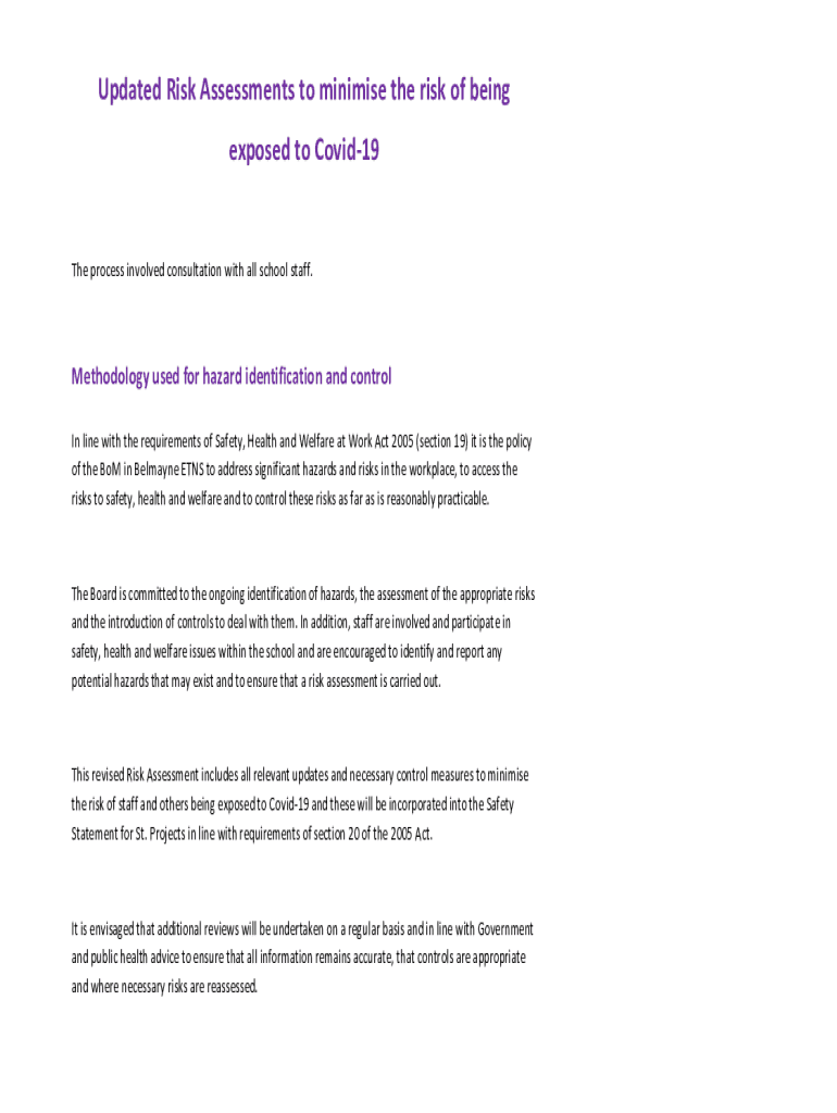 Fillable Online Hazard Identification, Risk Assessment, and Control ... Fax Email Print - pdfFiller
