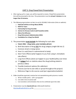 Fillable Online Ten simple rules for effective presentation slides ...