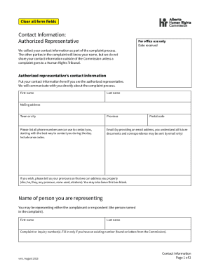 Fillable Online Reply Form - Human Rights Commission Fax Email Print ...