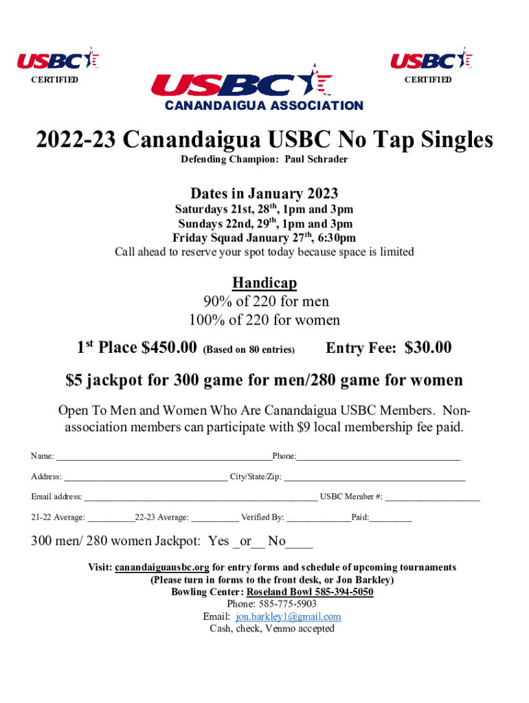 Fillable Online Intercollegiate Singles Championships Fax Email Print ...