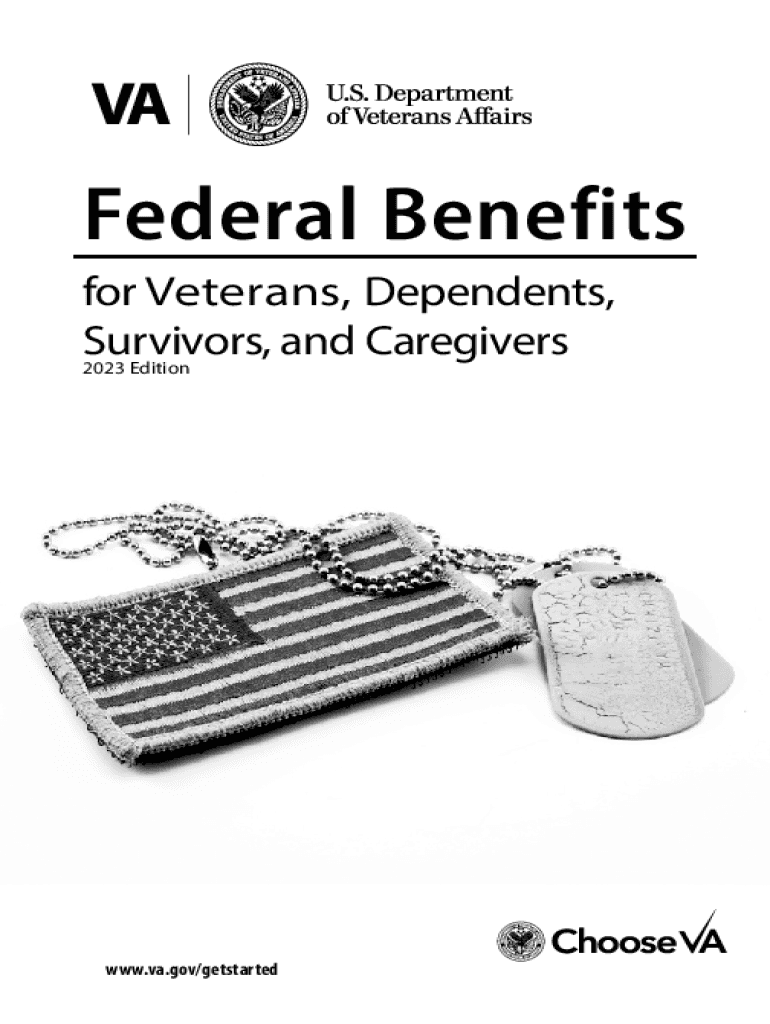 Fillable Online Federal Benefits. Veterans of the United States (U.S ...