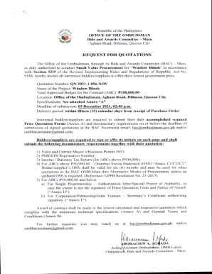 Fillable Online Thru: BAC Secretariat Main Fax Email Print - pdfFiller