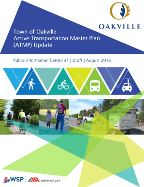 Fillable Online Executive Summary Active Transportation Master Plan ...