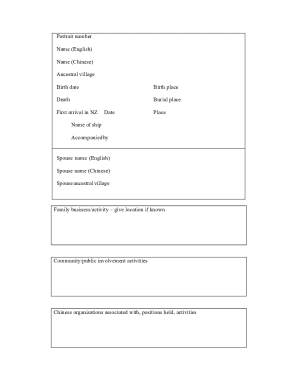 Fillable Online Portrait form.doc Fax Email Print - pdfFiller