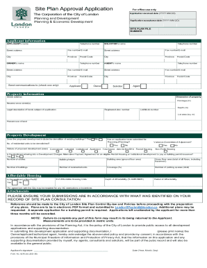 Fillable Online 2023 Site Plan Approval Application Fax Email Print ...