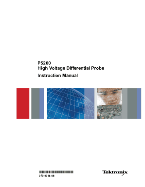 Fillable Online P5200A-Series-Probes-Installation-and-Safety ...