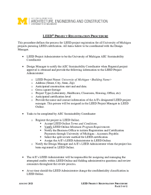 Fillable Online Construction Documents - UM AEC - University of Michigan Fax Email Print - pdfFiller