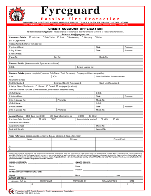 Fillable Online Fire Protection SystemsFyreguard Passive Fire Protection ... Fax Email Print ...