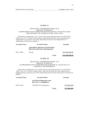 Fillable Online The Financial Administration Act, CCSM c F55 Fax Email ...