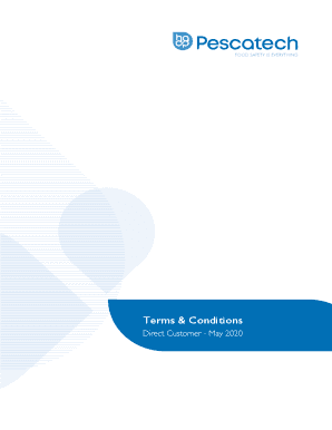 Fillable Online Pescatech CC Terms & Conditions Fax Email Print - pdfFiller
