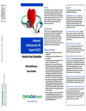 Fillable Online AHA Basic Life Support (BLS) Provider Course Fax Email ...
