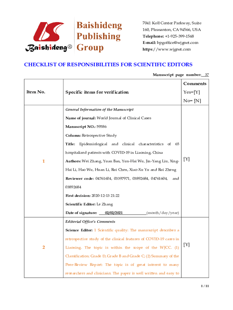 Fillable Online Response to Reviewer Comments for manuscript Fax Email ...